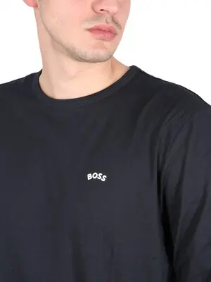 BOSS T-shirt With Logo - Blue