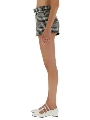 SELF-PORTRAIT Houndstooth Skirt-pants