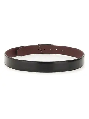 TOD'S T Timeless Reversible Belt - Black