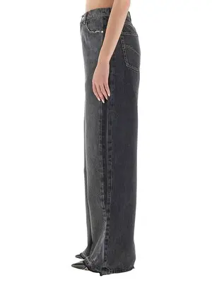 Stella McCartney Wide Leg Jeans - Black
