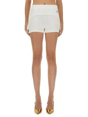 JEAN PAUL GAULTIER Mini Shorts "the Garter - White