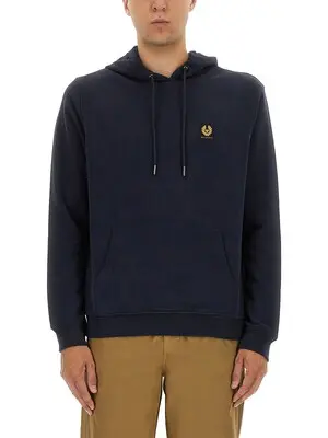 Belstaff Hooded Sweatshirt - Blue