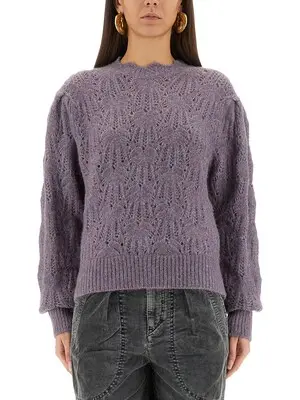 MARANT ETOILE Celestine Sweater - Purple