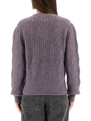MARANT ETOILE Celestine Sweater - Purple