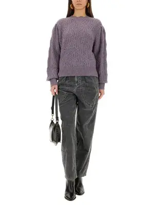 MARANT ETOILE Celestine Sweater - Purple