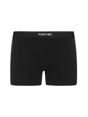 TOM FORD Boxers With Logo - Black