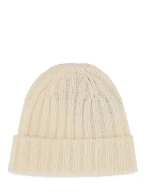 Aspesi Woolen Beanie - Ivory