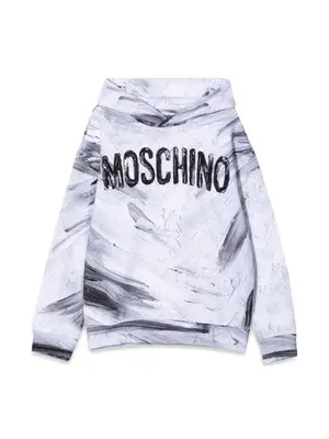 Moschino Cotton Hooded Sweatshirt