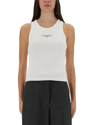 Givenchy Slim Tank Top With Logo