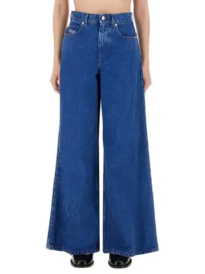 Marni Wide Leg Jeans For Women