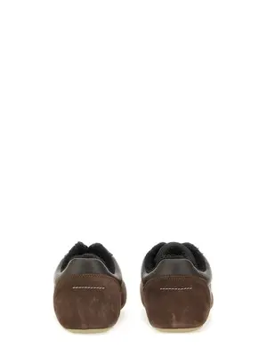 MAISON MARGIELA Leather Sneakers - Brown