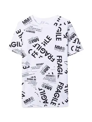 MAISON MARGIELA Printed T-shirt - White