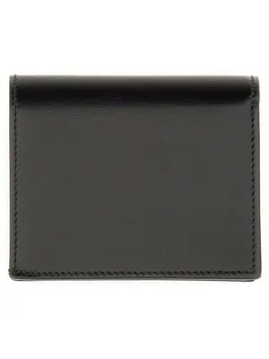 Alexander McQueen Wallet With Logo - Black