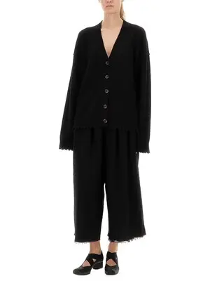 UMA WANG Cashmere Cardigan - Black