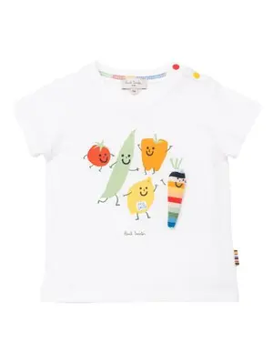 Paul Smith Printed T-shirt - White