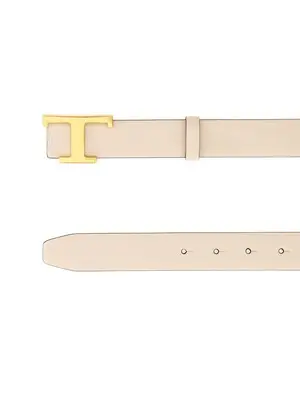 TOD'S T Timeless Reversible Belt - Grey