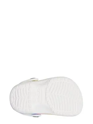 CROCS Littles Graphic Clog - White