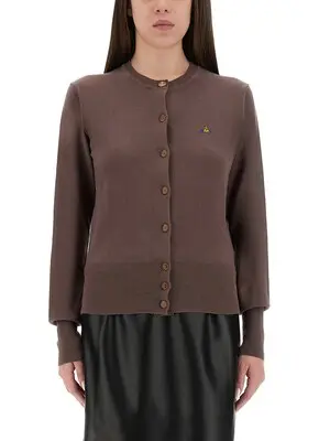 VIVIENNE WESTWOOD Bea Cardigan - Brown