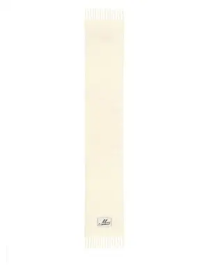 Marni Alpaca Scarf - White