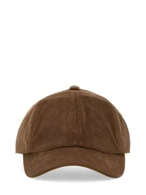 Paul Smith Cotton Baseball Cap - Brown