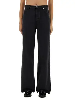 A.p.c. Wide Leg Bottoms For Women