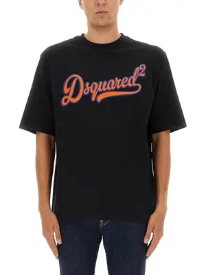 Dsquared2 T-shirt With Logo - Black