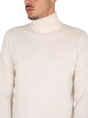 Aspesi Turtleneck Sweater - Beige