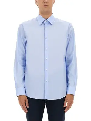 BOSS Poplin Shirt - Baby Blue