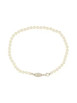 VIVIENNE WESTWOOD Stuart Necklace With Pearl - Silver
