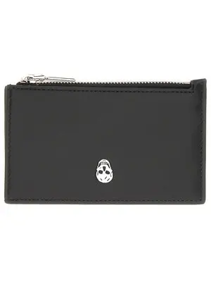 Alexander Mcqueen Logo Wallets For Men