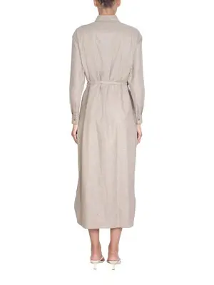 Aspesi Shirt Dress - Beige
