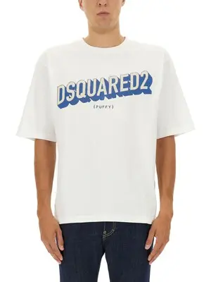 Dsquared2 T-shirt With Logo - White