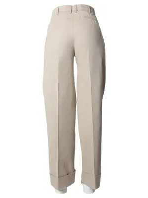 Aspesi Wide Leg Trousers - Beige