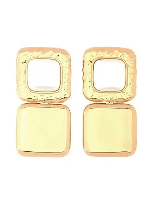 SELF-PORTRAIT Earrings With Pearls - Gold