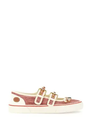 Valentino Garavani Velvet Ballerina Sneaker - Pink