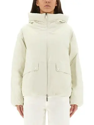 Herno Gore-tex Hooded Jacket - Ivory