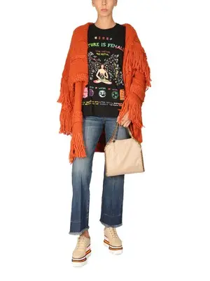 Stella McCartney Knitted Textured Coat
