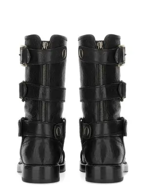 Dolce & Gabbana Leather Mid-calf Boots