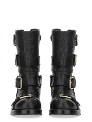 Dolce & Gabbana Leather Mid-calf Boots