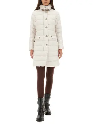 MOORER Padded Jacket - Ivory