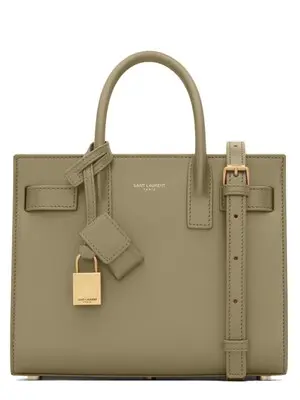Saint Laurent Sac De Jour Nano Handbag - Green