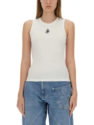 Jw Anderson Logo Camis Tanks For Women