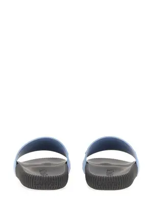 LANVIN Sandalwood Arpege Slides - Azure
