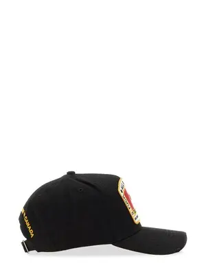 Dsquared2 Baseball Cap With Logo - Black