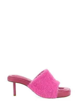 Women's Pink Heels Mules Clogs