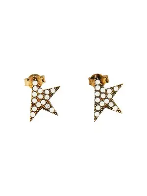 Golden Goose Star Stud Earrings - Gold