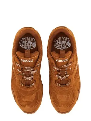 Versace Galaxia Sneakers - Brown