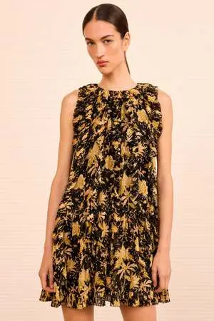 Ulla Johnson Signe Cascading Ruffle Mini Dress