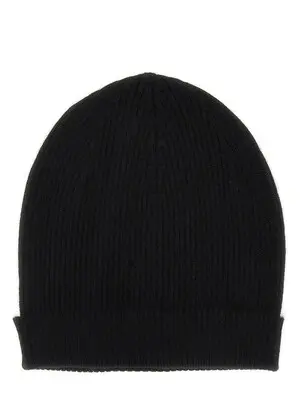 Rick Owens Cashmere Beanie - Black