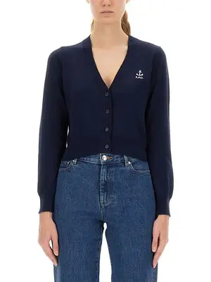 A.p.c. Embroidered Cardigans For Women